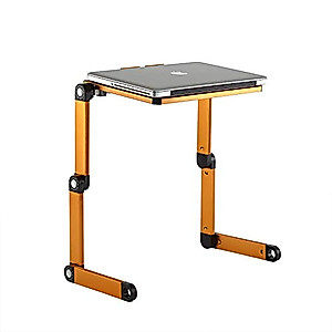 Urban Shop Gold Sit Laptop Desk Stand