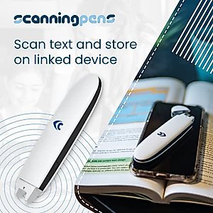 C Pen Text to Speech Connect Pen - OCR Scanning Device for Reading, Literacy & Learning | Assistive Tool for Dyslexia & Learning Differences | Meetings, Study | Windows & Mac