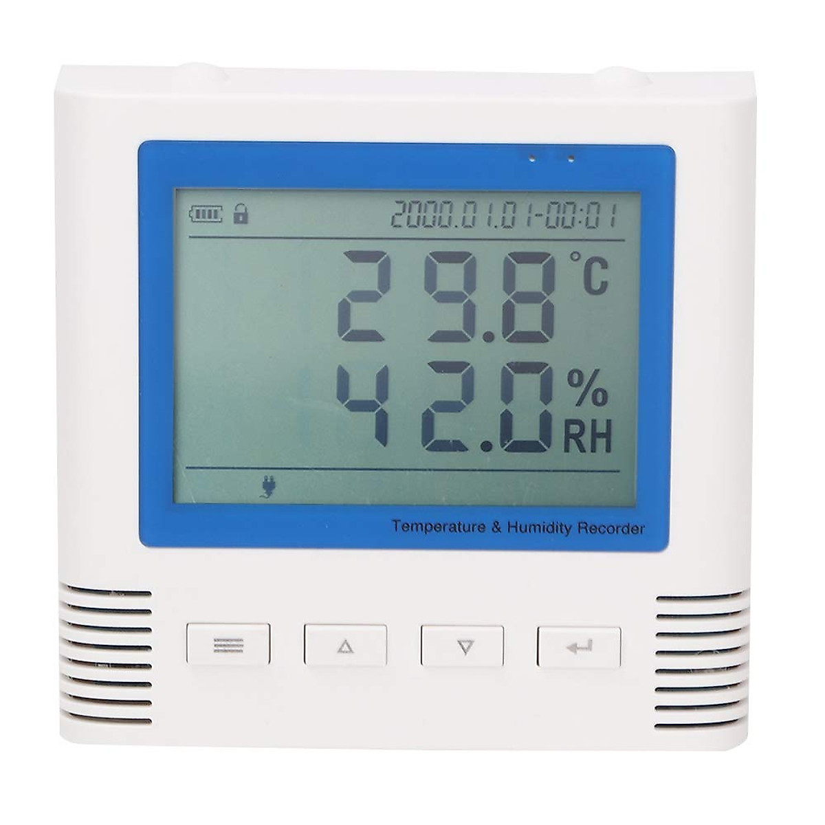 Reusable USB Ambient Temperature Humidity Data Logger Indoor Temperature and Humidity Monitor with PDF Report