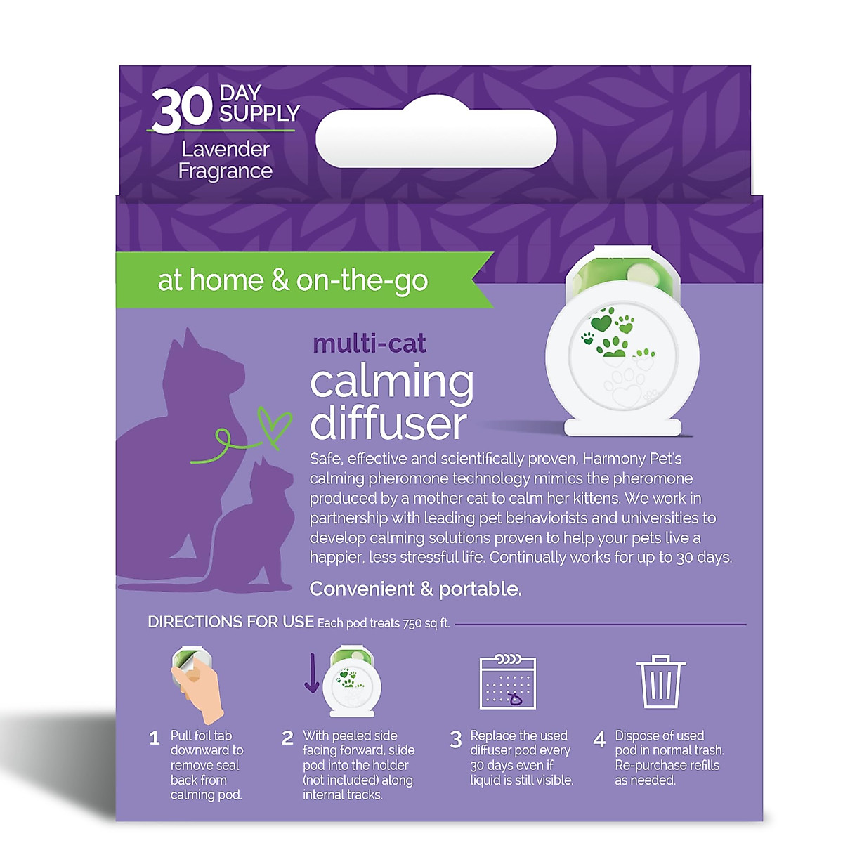 Vetality Harmony Pet Calming Home Diffuser for Cats