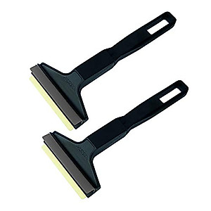 L&P Car Design A053-2 Pack Ice Scraper Brass Blade Original Murska from Europe 100% Quality Winter Goods Automotive Black Grey