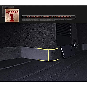 X5 Cargo Liners Rear Cargo Trunk Tray Floor Mats Compatible with 2023 2022 2021 2020 2019 BMW X5 Models,All Weather Protector Custom-Fit 3D Waterproof Durable Odorless Flexible TPO Accessories
