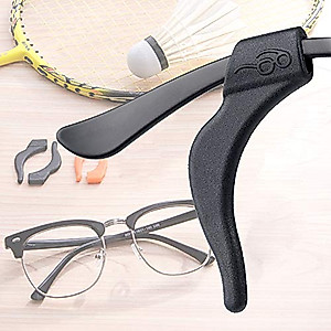 14 Pairs Eyewear Retainers Comfortable Silicone Eyeglass Strap Holder Sport Anti Slip Ear Hooks for Kids & Adults, Multi-colored