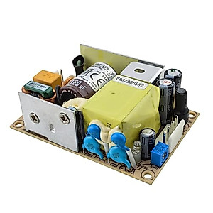TorqCali EPS-45S-12 45W Single Output Switching Power Supply 12V 3.8A Constant Current, 80-264VAC Wide Input Voltage, for Industrial Automation, Mechanical Equipment, and Factory Automation