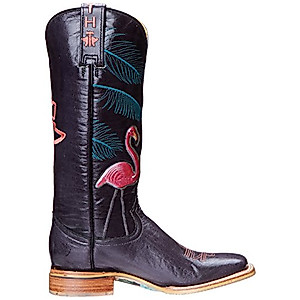 Tin Haul Shoes Women's Flamingo, Black, 9