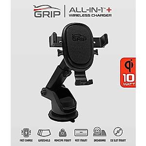 Verizon Wireless Charging Car Mount,Automatic Sensor Car Phone Holder,10W Qi Fast Charging Auto-Clamping mount, Dash for iPhone 11/11 Pro/11 Pro Max/Xs MAX/XS/XR/X/8/8+, Samsung S10/S10+/S9/S9+/S8/S8+