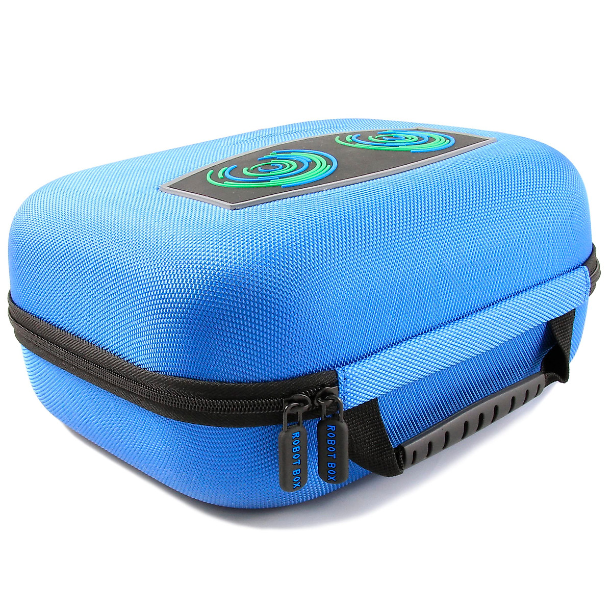 CASEMATIX Blue Toy Case Compatible with 4 VTech KidiGo NexTag Game System Arm Units and Accessories - Includes Travel Case Only