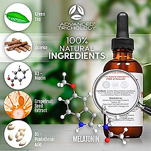 Advanced Trichology NutraM Hair Growth Serum, Dermatologist Tested, Approved by American Hair Loss Association for Thinning Hair Men & Women, Backed by 20 Years of Hair Regrowth Clinic Experience