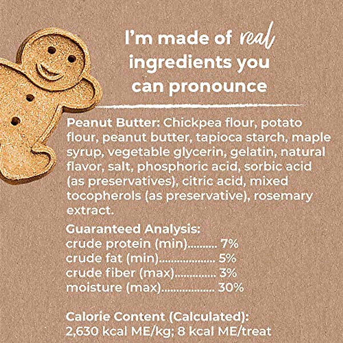 Buddy Biscuits Grain Free Soft & Chewy Dog Treats, Small Dog or Large Dogs Training with Peanut Butter 5 Oz