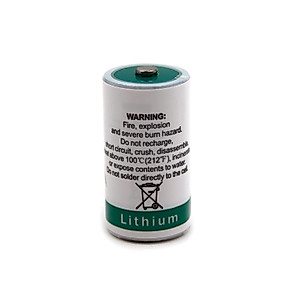 YUTSUJO (3-Pack) 3.6V 2100mAh 2/3A LS17330 Lithium Battery Pack for SAFT Hunting Dogs, Carbon Monoxide Detectors, Intrusion Sensors, Invisible Fencing,Smart Utility Metering, Emergency Backup