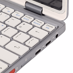 10.8 Inch Touch Screen Laptop 2 in 1 Gaming Laptop with Stylus for 11 Laptop 360 Degree Rotating Screen LPDDR4 8GB RAM 512GB SSD 2.4G 5G WiFi (8+512G US Plug)