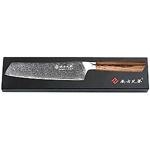 Kitchen Chef's Knife 8 Inch Professional High Carbon Super Sharp VG10 Damascus Super Steel Cooking Knife Luxury Gift Box Non Slip Wooden Handle