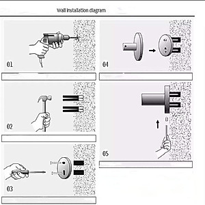 Ruddock Black Oil Brass Bath Towel Hooks Crystal Luxury Antique Bathroom Accessories Wall Mounted (Black)