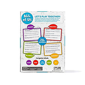 WHAT DO YOU MEME? All of Us - The Family Trivia Game for All Generations - Gen Z, Gen Y, Gen X & Baby Boomers