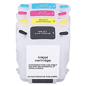LiebeWH 4PCS Ink Cartridge Inkjet, Inkjet Printer Box Refill Ink Cartridge Printer Refill Box Replacement for PRO 8000 4 Colors