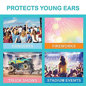Lucid Audio Wireless HearMuff - Hearing Protection Earmuffs for Babies, Infants or Toddlers - Bluetooth Sensory Headphones for Autism, Fireworks, Sporting Events, and Concerts for Kids ages 0-4 (Pink)