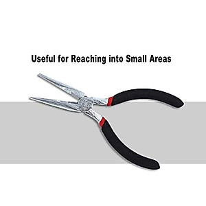Small Home Tool Kit included Battery Screwdriver Cordless Women's Tool Kit with Case-SAVWAY P7994 Hand Tool Set with Black Toolbox for DIY Projects