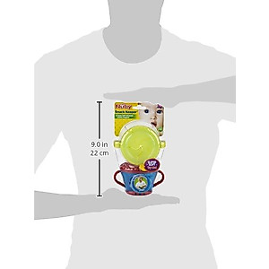 Nuby 2-Pack Snack Keepers, Colors May Vary