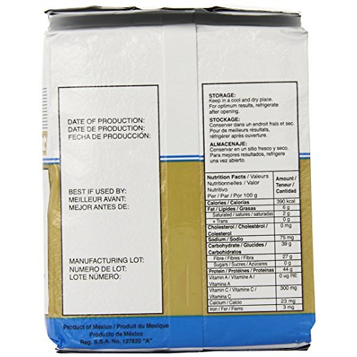 LeSaffre Saf-Instant Yeast, Gold, 1 Pound