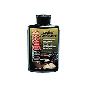 Duragloss 221 White Creamy Leather Conditioner - 8 oz.