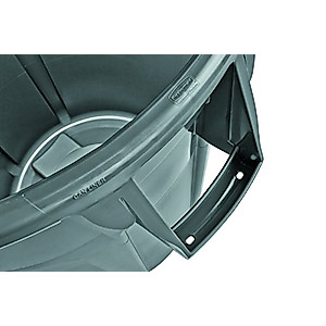 Rubbermaid Commercial Products Brute Heavy-Duty Round Recycling/Composting Bin, 20-Gallon, Recycle, Trash Can/Waste Container for Home/Garage/Bathroom/Outdoor/Driveway