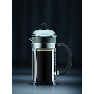 Bodum Chambord 8 Cup French Press Coffee Maker, Chrome, 1.0 l, 34 oz