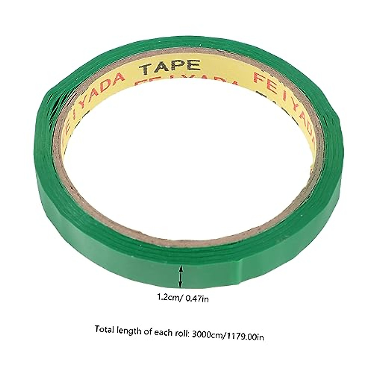 Outanaya 12pcs strap on bag tying tape DIY tying tape packaging bag tapes bag sealing tying tapes convenient tying tape strapping packing bag adhesive tape Multifunction Sealing tape bopp