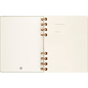 Moleskine 2024 Spiral Academic Planner, 12M, Extra Large, Crush Kiwi, Hard Cover (7.5 x 10)