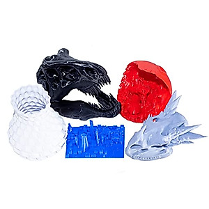 VOXELPLA 1.75mm White PLA Plus Filament (1kg) for 3D Printer, 3D Printing, FDM, Compatible with Creality Printer and All 3D Printer Filament