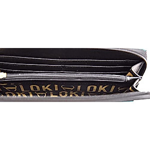 Loungefly Marvel Loki Cosplay Faux Leather Zip Wallet