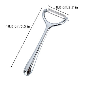 Peeler, Multi-functional Stainless Steel Peeler, Sharp and Durable Y-shaped Fruit Peeler, High-end Distinguished, Suitable for Peeling Potatoes, Carrots and All Types of Vegetables and Fruits