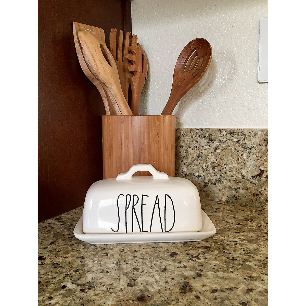 Rae Dunn Spread Butter Dish by Magenta