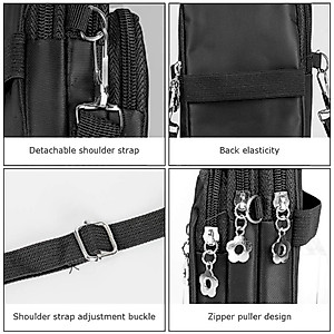 Ladies Crossbody Bag Mobile Phone Shoulder Bag Cotton Mobile Phone Handbag (#3)