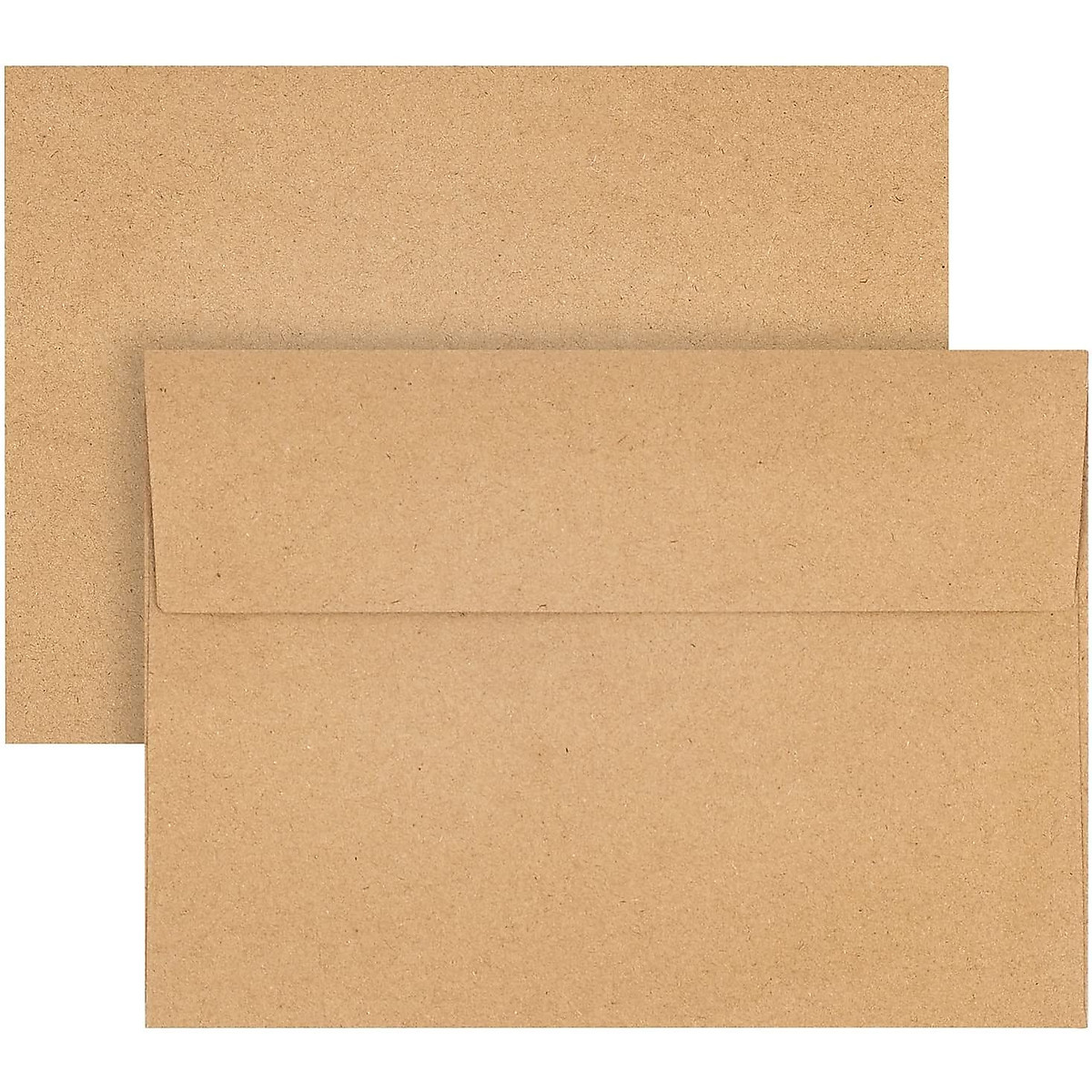 50 Pack Kraft Envelopes 4 x 6 Inch Brown Envelopes,A4 Envelopes, Card Envelopes, Kraft Paper Envelopes, Invitation Envelopes, Postcard Envelopes