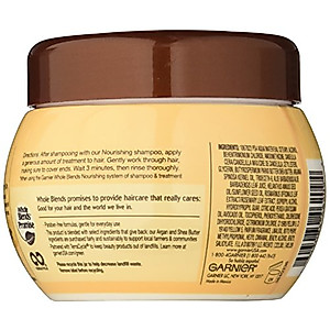 Garnier Whole Blends Hair Mask with Avocado Oil & Shea Butter Extracts, Dry Hair, 10.1 fl. oz.