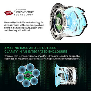 Beale Street 2-Way Dome Speakers - Pair in-Ceiling Surround Sound Speakers for Home Theatres - Patented Sonic Vortex Technology for Rich, Deep, and Clear Bass Frequency Sounds, 8.0 in Aluminum Dome