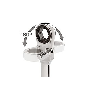 TEKTON 1/2 Inch Flex Ratcheting Combination Wrench | WRN57010