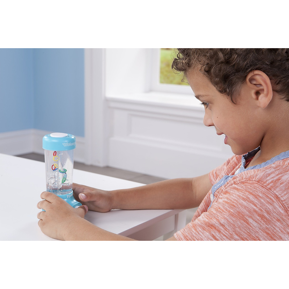 Classic TOMY Handheld Water Game - Kids Ring Toss Style Arcade Games - Kids Travel Activities and Car Games - Handheld Game for Kids Road Trip Essentials - Dolphin