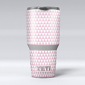 Design Skinz The Micro Pink Polka Dots - Skin Decal Vinyl Wrap Kit Compatible with The Yeti Rambler Cooler Tumbler Cups
