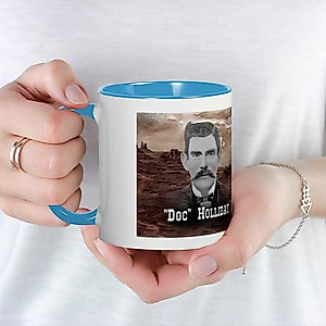 CafePress Doc Holliday Historical Mugs Ceramic Coffee Mug, Tea Cup 11 oz