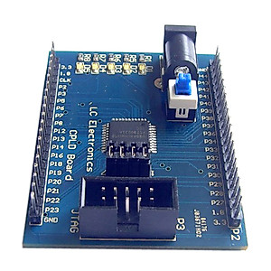 Rakstore XC9572XL CPLD Development Board Learning Board JTAG Interface DC Power Supply with Switch