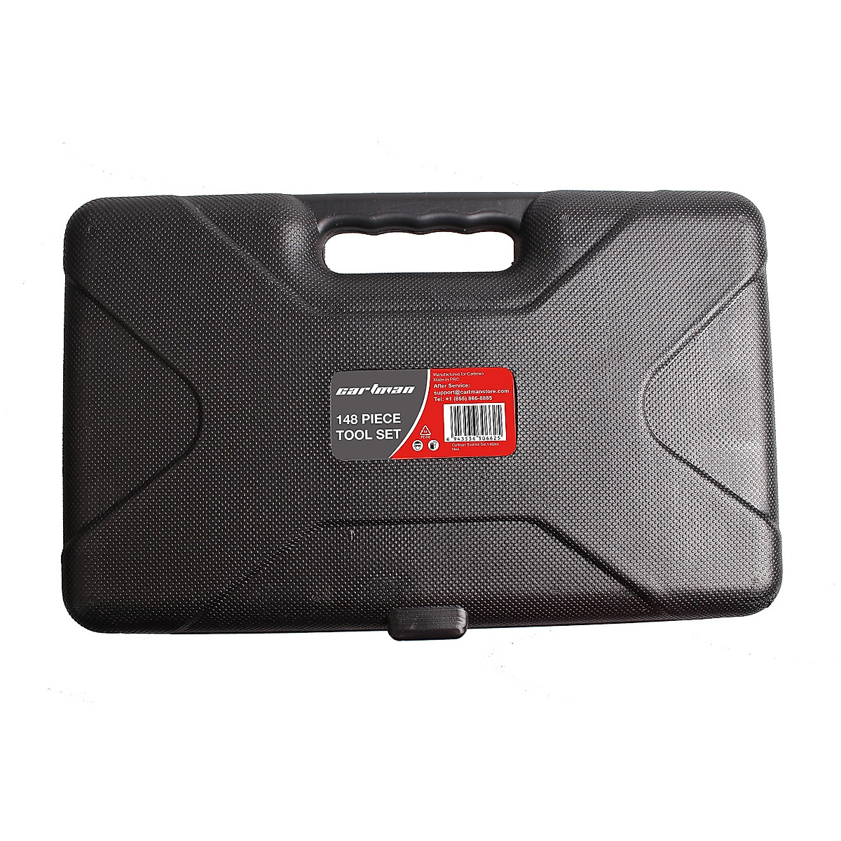 CARTMAN 148Piece Tool Set General Household Hand Tool Kit with Plastic Toolbox Storage Case Socket and Socket Wrench Sets