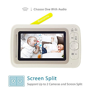 Moonybaby Replacement Monitor, Only for Camera's S/N Number Start with 18