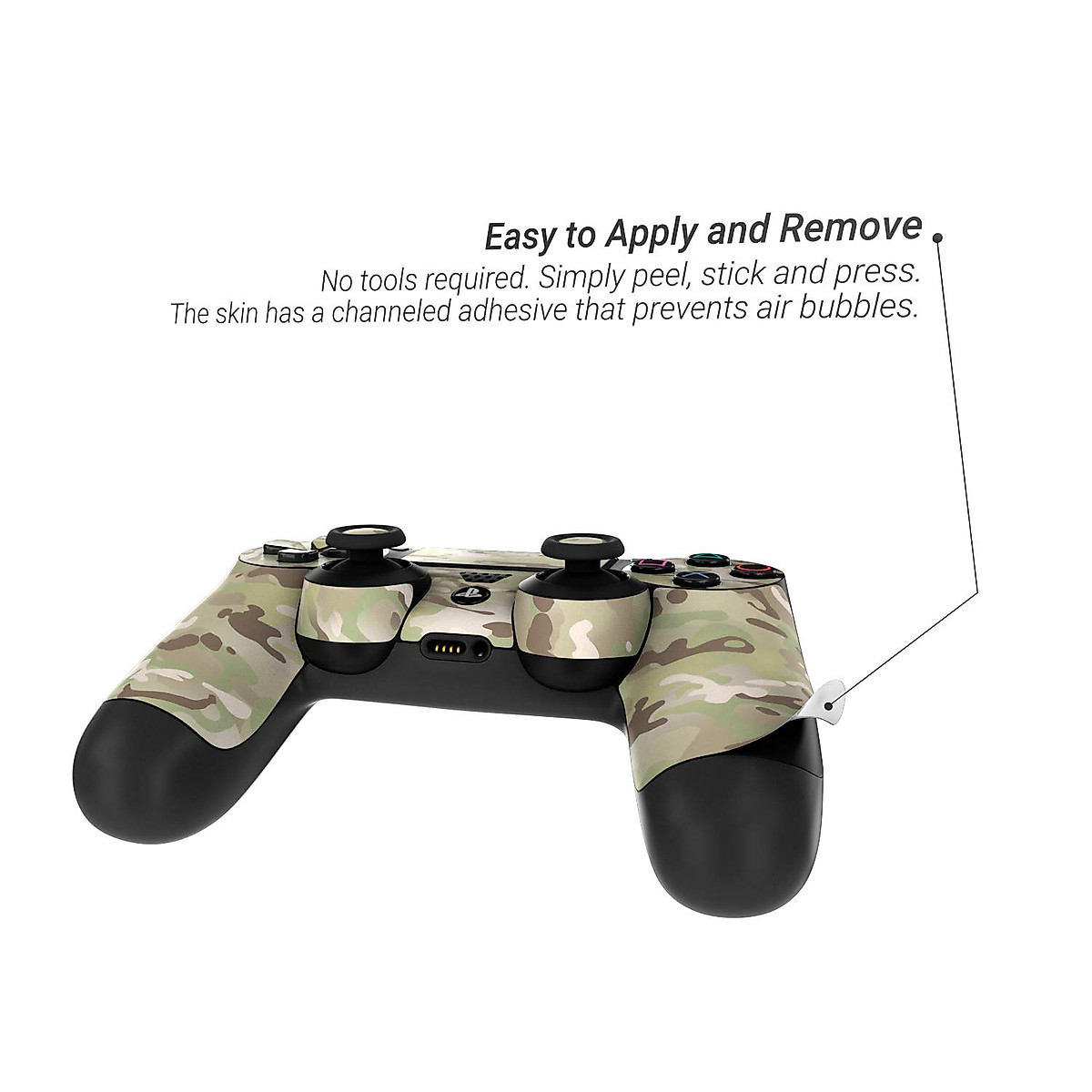 FC Camo - PS4 Controller Skin Sticker Decal Wrap (Controller NOT Included) [Video Game]