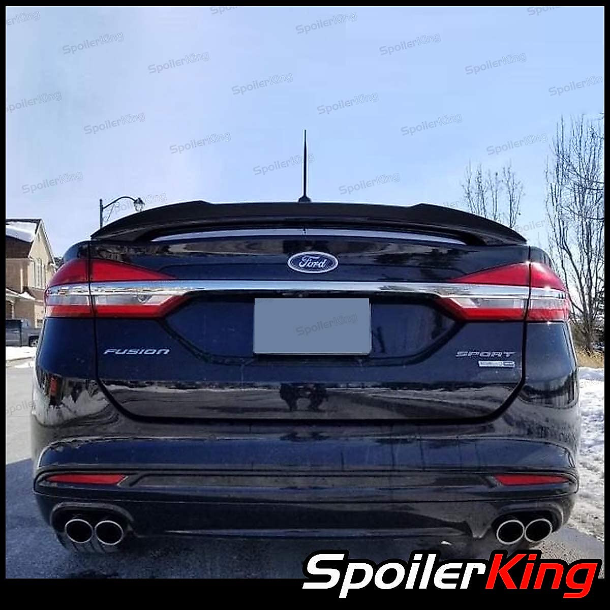 Spoiler King Trunk Spoiler (284FC) Compatible with Ford Fusion 2013-on