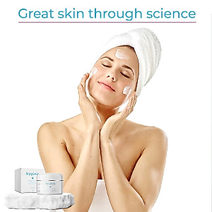 Hygieia + Encapsulated Hyaluronic Acid Face Moisturizer – Hydrating Liposomal Face Cream for Women & Men – Fast & Deep Cellular Absorption for Daily Skin Hydration, Firming, Toning & Elasticity, 4oz