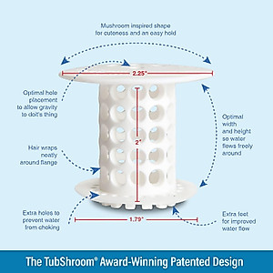 Floor Drain Filter Hair Collector Bathtub Socket Sink - N/A White