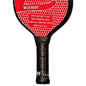 Onix Composite Z5 Pickleball Paddle, Red