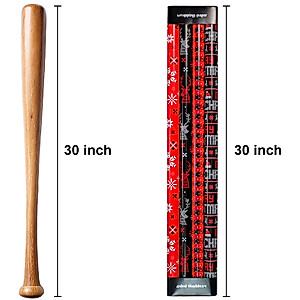 Merture Red and Black Christmas Wrapping Paper Set, Pixel Christmas Gift Paper Jumbo Roll with Reindeer, Snowflake, Christmas Text, Santa Hat, Buffalo Plaid - 4 Rolls - 30 In x 10 Ft per Roll