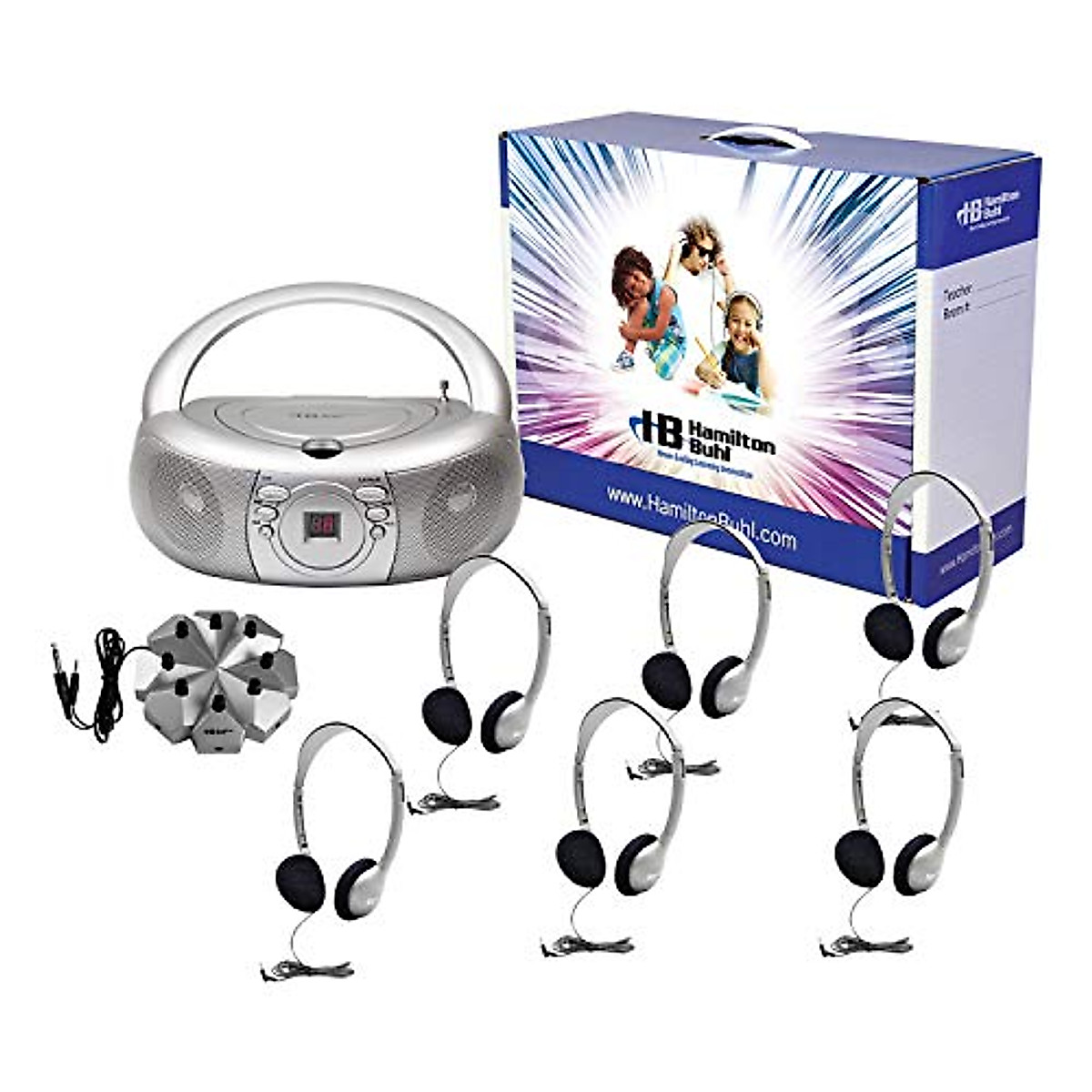 HamiltonBuhl 6-Sation, Basic CD, AM/FM Listening Center